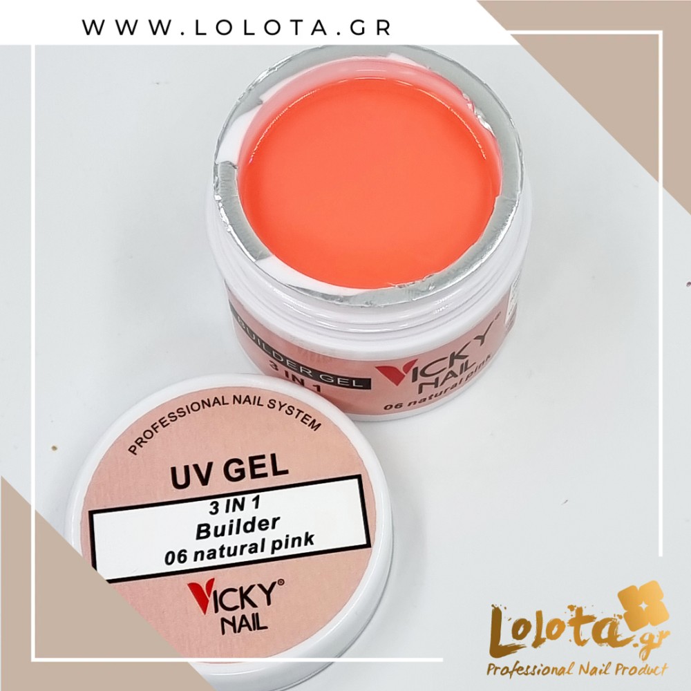 Builder Gel 3 in 1 Vicky Nail Led Uv 56 gr